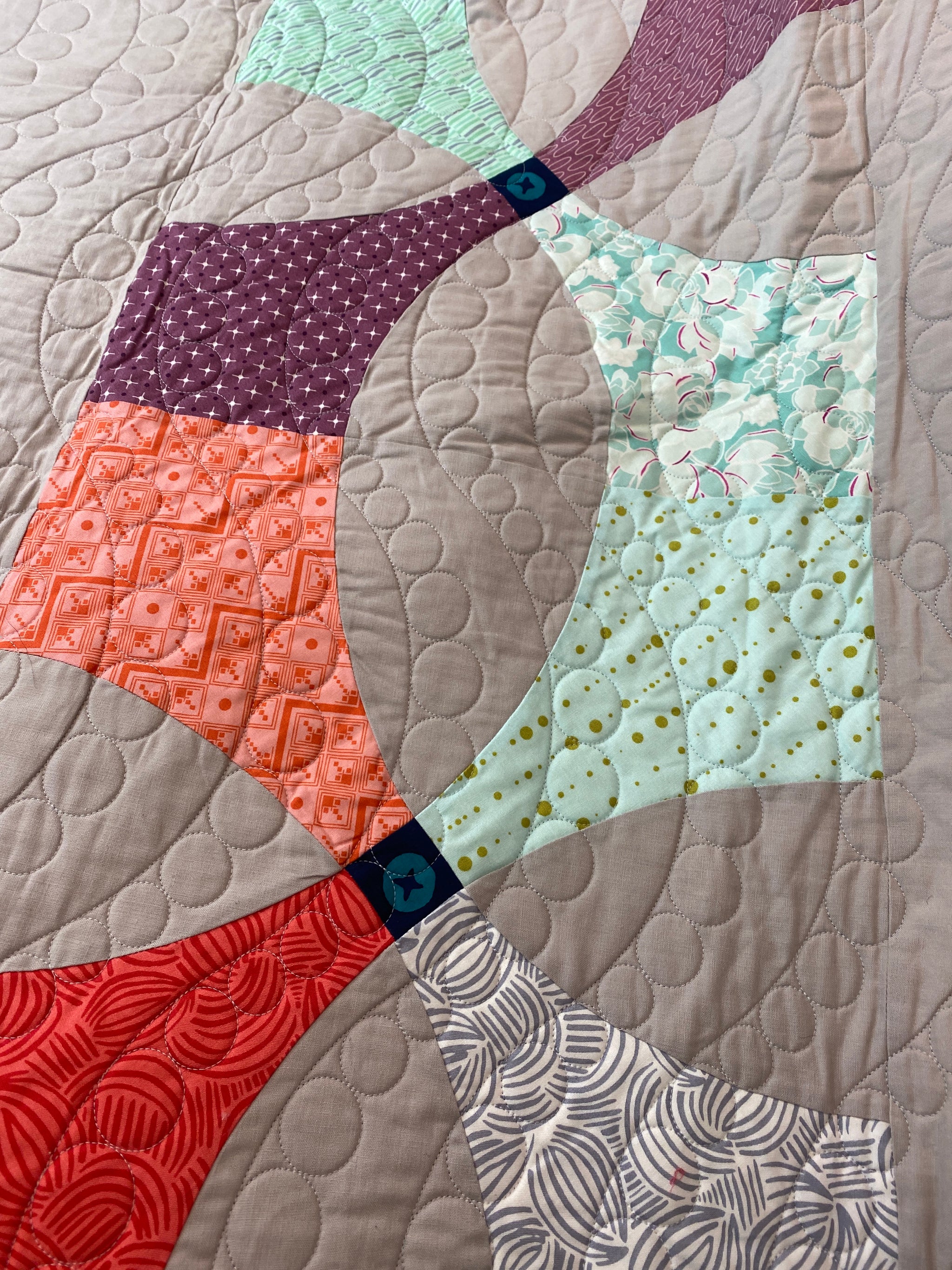 Abloom {Handmade Quilt by Amy Ellis}