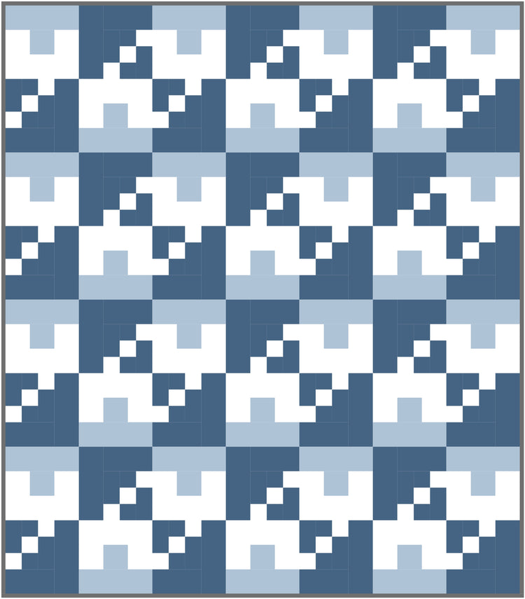 Steps Quilt Block Pattern – Amy Ellis