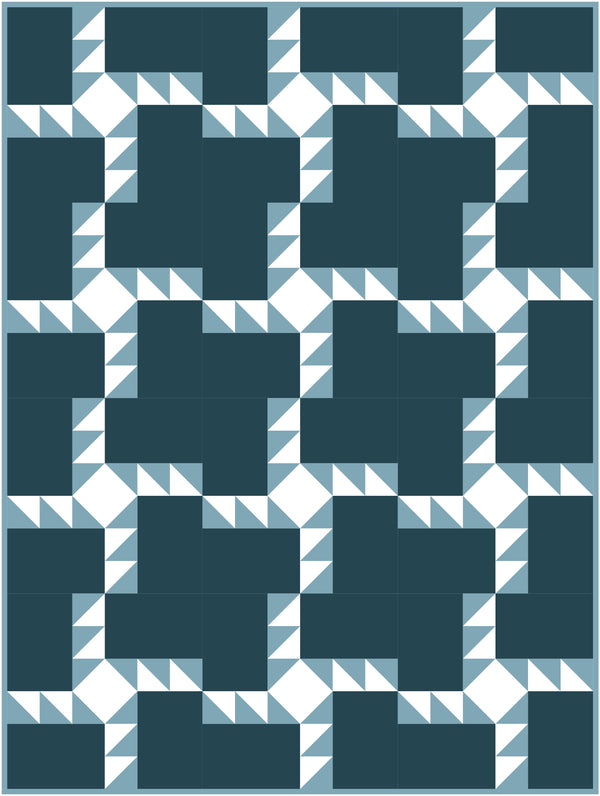 Triple Third Quilt Block Pattern – Amy Ellis