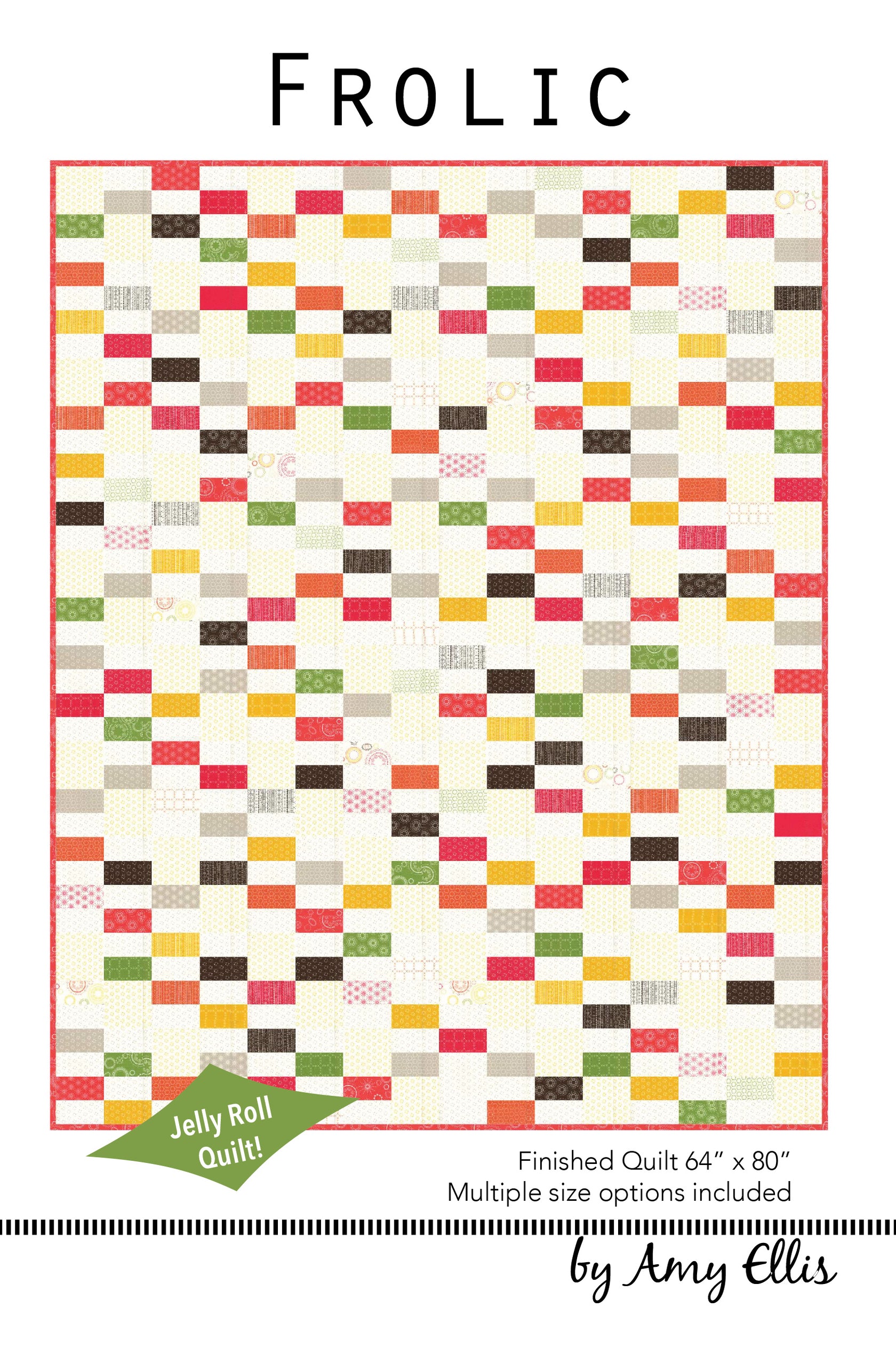 Frolic Quilt Pattern –– Wholesale – Amy Ellis