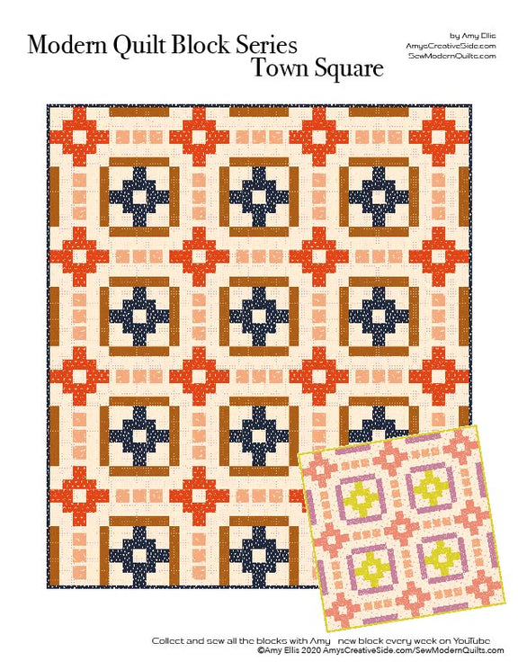 Town Square PDF Quilt Pattern – Amy Ellis